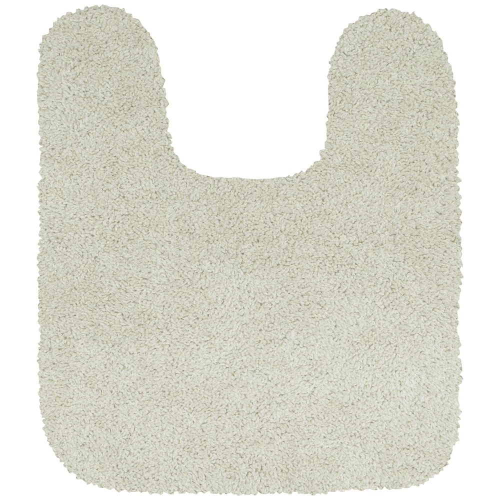 Mainstays Basic Bath Rug, Vanilla Dream, 19.5" x 22" Contour - Walmart ...