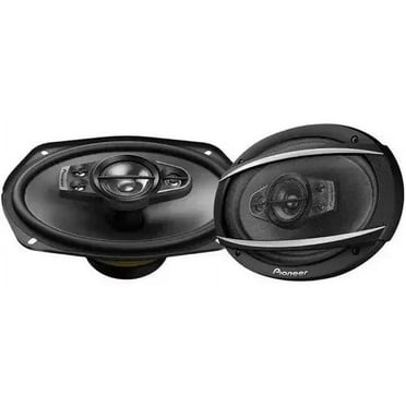 Pioneer TS-A6967S A-Series 6x9" shallow 4-Way 450 Watts Max Power Black Car Audio Speakers (Pair ...