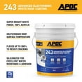 APOC Gloss White Acrylic Roof Coating 4.75 gal - Walmart.com