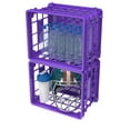 Storex Standard File Crate, Holds Letter and Legal Folders, School ...