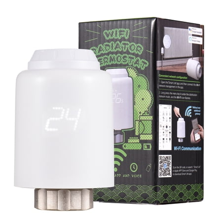 Thermostatic Radiator Valve Programmable Smart Radiator Thermostat APP ...