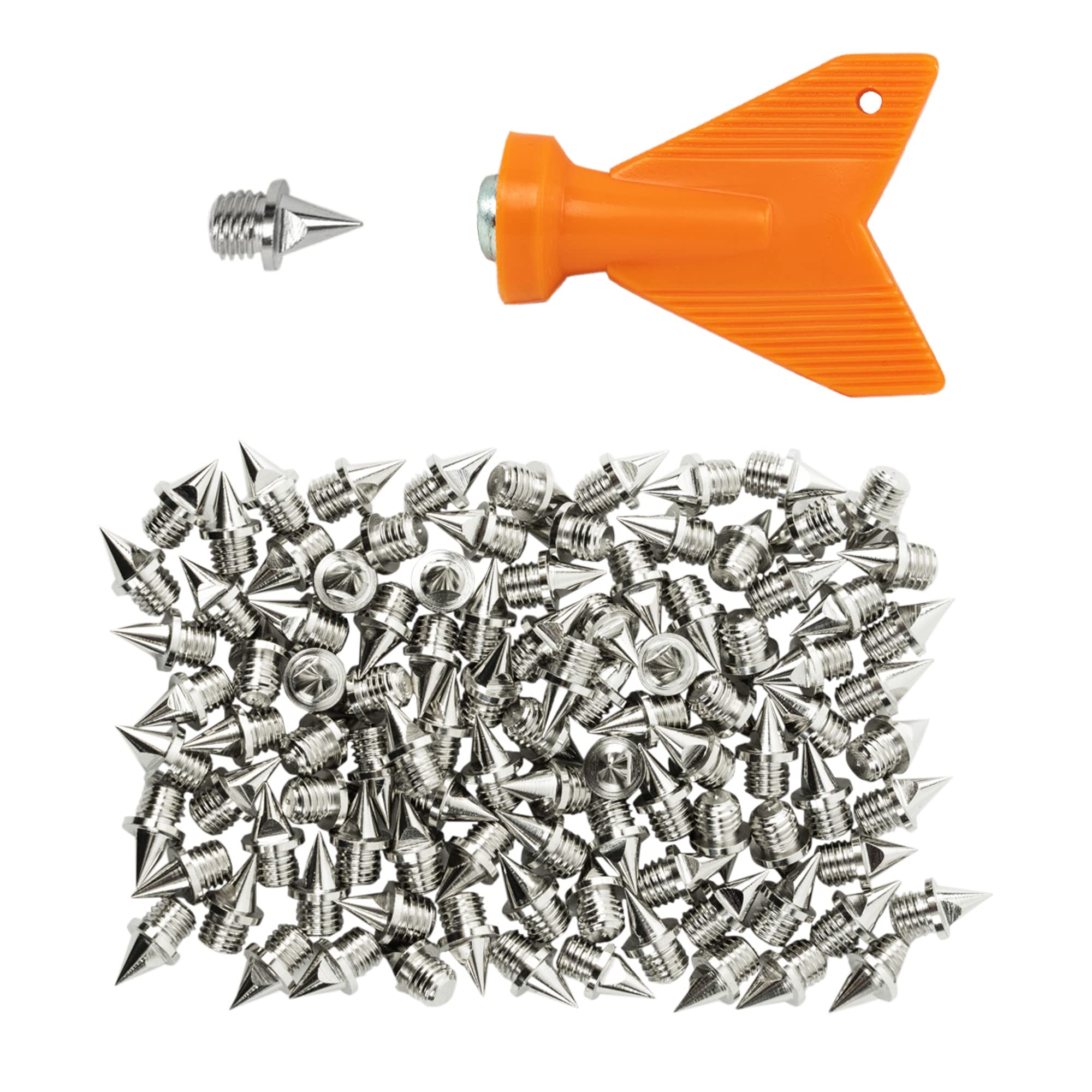 Cannon Sports Pyramid Shape Stainless Steel 100 Track Spikes with ...