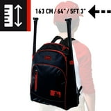 Franklin Sports MLB Batpack Bag - Youth Baseball, Softball and Teeball ...
