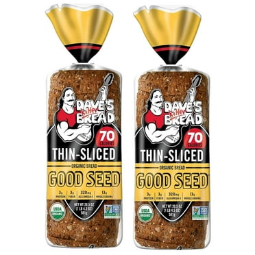 Hero Classic White Bread - Low Carb, High Protein, High Fiber, Sliced ...