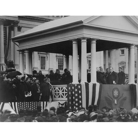 William Mckinley Takes The Oath Of Office From Chief Justice Melville Fuller History (24 x 18 ...