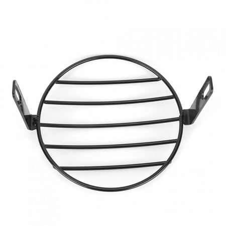 Front Light Cover, Headlight Mesh Grill Cover Vintage Universal With ...