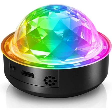 Led Disco Ball Mini Rgb Disco Lamp Music Controlled Party Light Usb ...