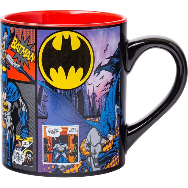 DC Comics Batman Comic Panel Ceramic Coffee Mug, 14 Ounces - Walmart.com