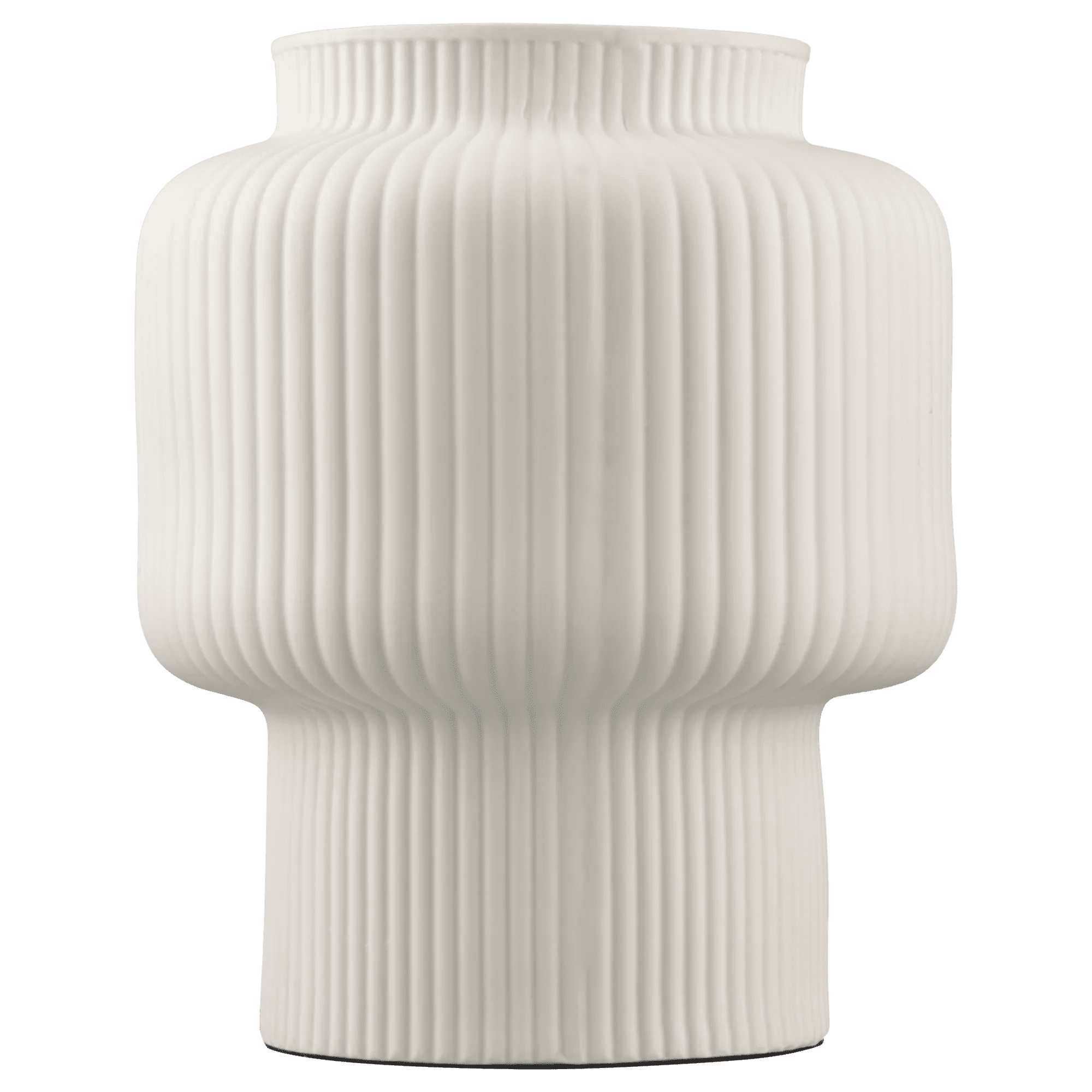 Click here for Bouclair White Ceramic Table Lamp 9.4 In (24 Cm) prices