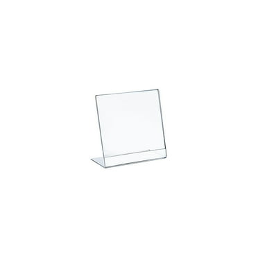 Azar Displays 152721 Bottom Loading Clear Acrylic T-Frame Sign Holder 7 ...