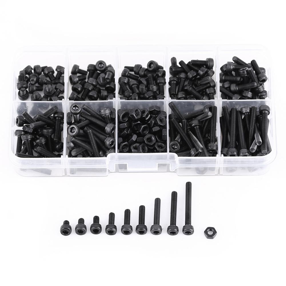 Click here for Lhcer 280pcs/Box M3 Cap Head Hex Socket Bolt Screw... prices