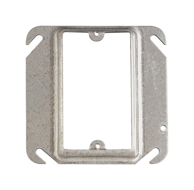 Thomas & Betts 52C13 4 x 0.5 in. Raised 1 Gang Square Device Cover ...