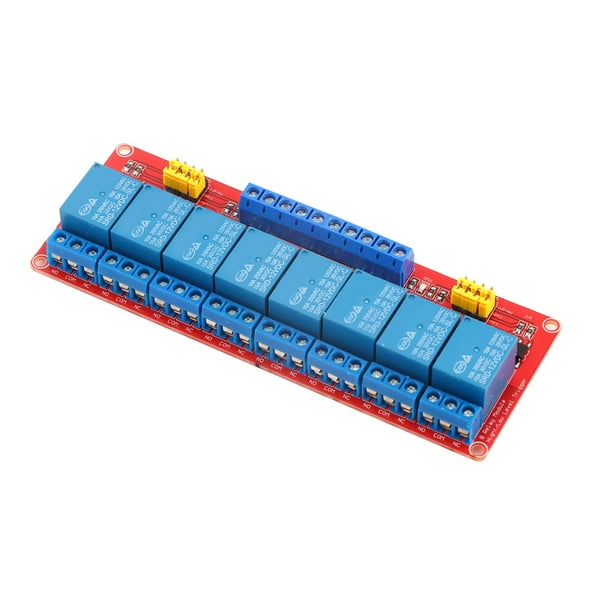Relay Module,8 Channel Optocoupler Relay Relay Module Board Channel ...