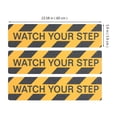 FRCOLOR 3Pcs Watch Your Step Floor Tape Caution Warning Sticker Nonskid ...