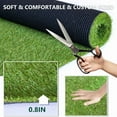 Fas Home 15' x 97' Artificial Grass Turf 0.8" Indoor Outdoor, Fake ...