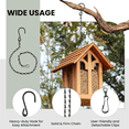 pendali 6 Pack Ant Moat for Hummingbird Feeders, Red, Metal, with ...