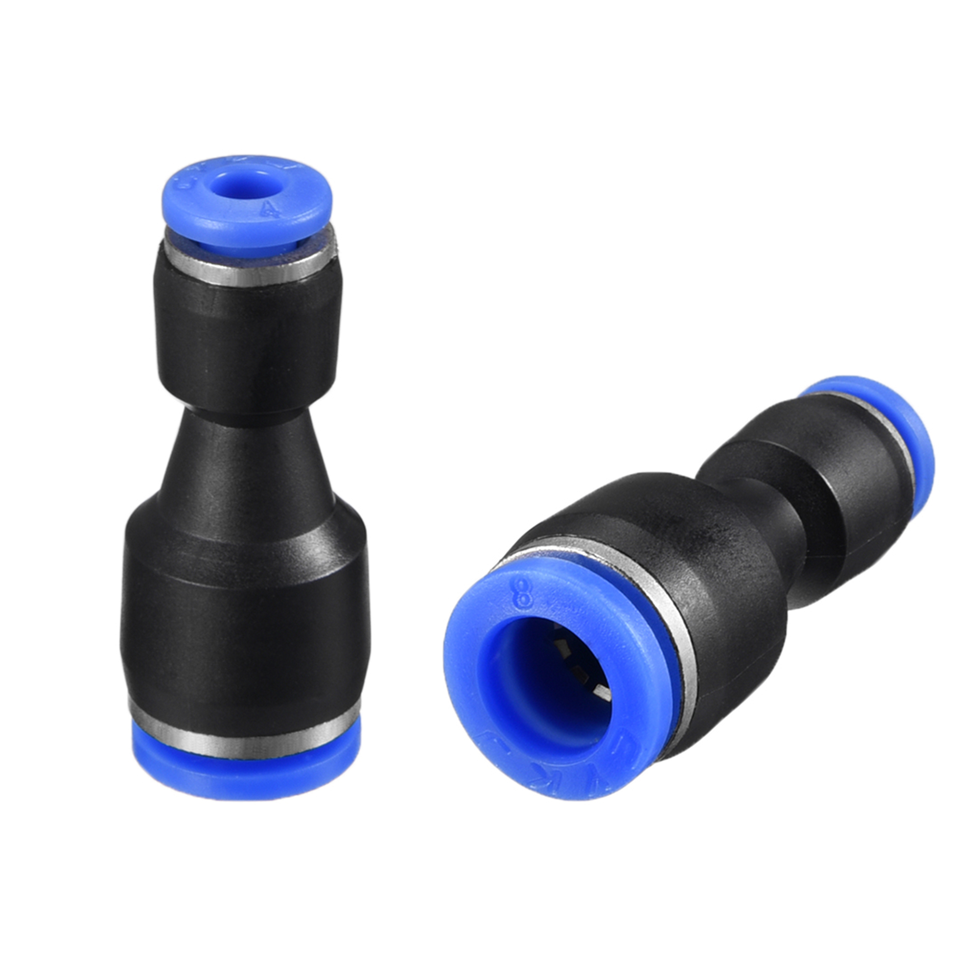 2pcs Push To Connect Fittings 5 16 X 5 32 Straight OD Push Fit 2pcs Push To Connect Fittings 5 16 X 5 32 Straight OD Push Fit