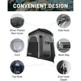 Shower Tent, Portable Privacy Tent Outdoor Camping 1/2 Room Toilet ...