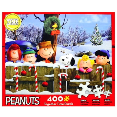 Peanuts Christmas Together Time Puzzle 400 Piece | Walmart Canada