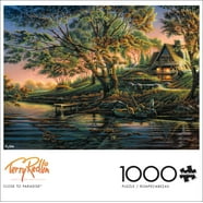 Buffalo Games 1000-Piece Charles Wysocki Churchyard Christmas Jigsaw ...