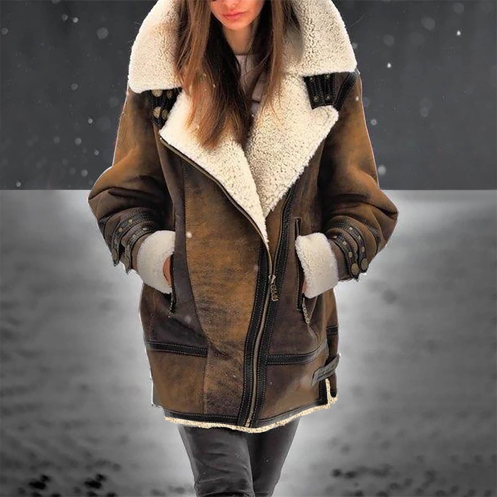 Click here for Egnmcr Womens Long Sleeve Jacket  Long Sleeve Hood... prices