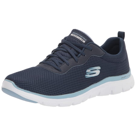 Skechers Women's Flex Appeal 4.0 Sneaker, NVBL=Navy Blue, 9 | Walmart ...