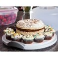 4 Pack Sterilite 02008004 Portable Latching Cake Server Carrier Keeper ...