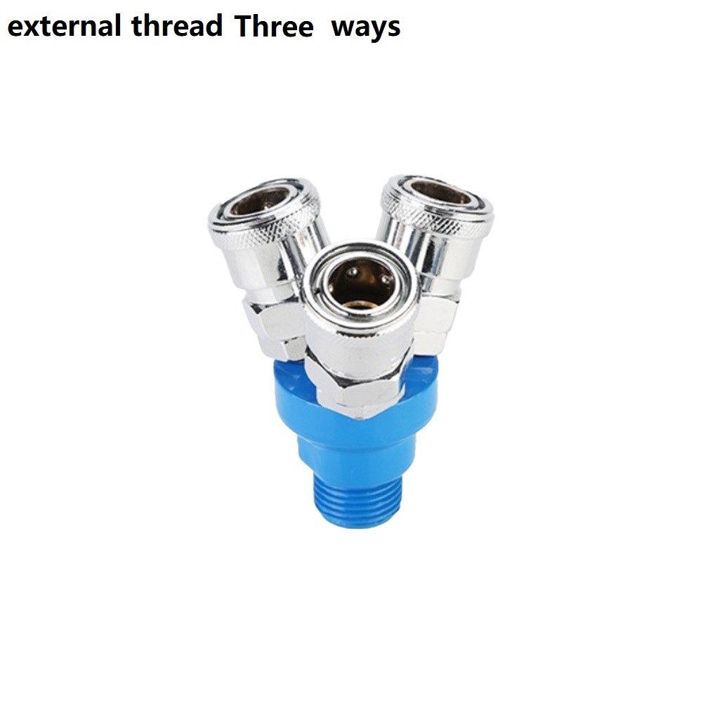 Smv 1/4 Quick Air Compressor Connector Pneumatic Accessories Coupler ...