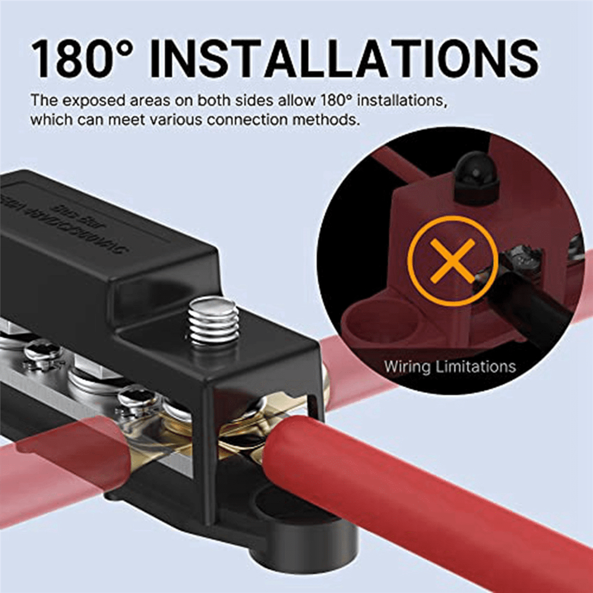 Click here for Unbranded 4x 250a 12v Bus Bar Battery Power Distri... prices