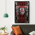 Animation Anime Wanted Poster Buggy Canvas Wall Art Poster Decorative ...