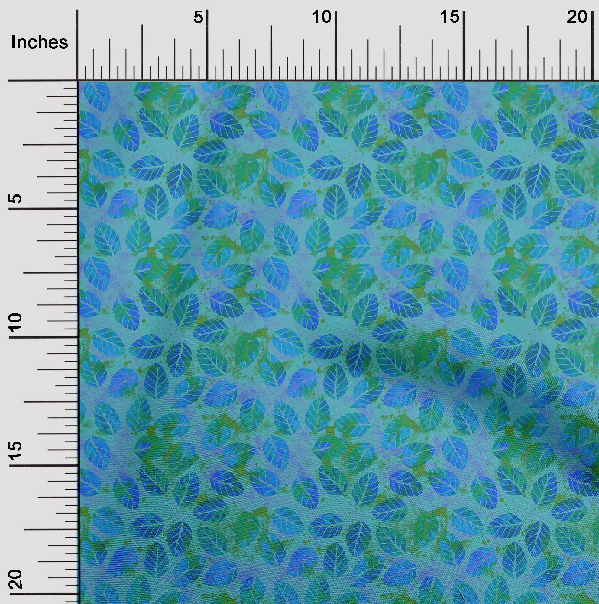 oneOone Velvet Teal Blue Fabric Batik Quilting Supplies Print Sewing ...