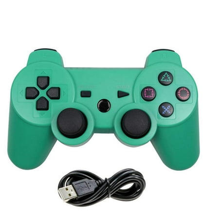 XYCCA Wireless Game Controller for PS3 Game Pad with USB Charging Cable ...