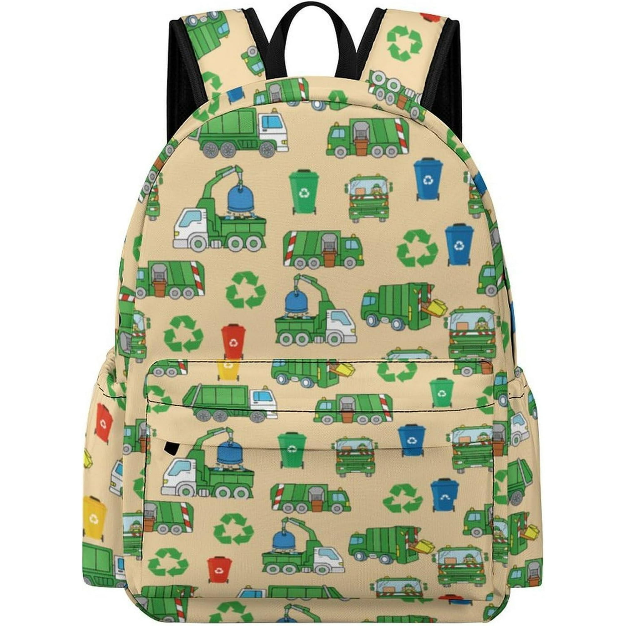 Click here for Crashetruckb Garbage Trucks Backpack For Kids Boys... prices
