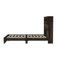 4 Pieces Bedroom Furniture Set, Farmhouse Bed Frame with 2 Nightstands ...