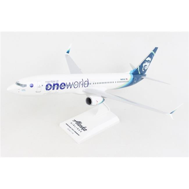 Skymarks SKR1081 Alaska 737-900 One World N487AS Skymarks with Stand 1 ...