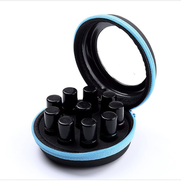 10 Bottles Slots Portable Essential Oil Storage Case Travel Aroma ...