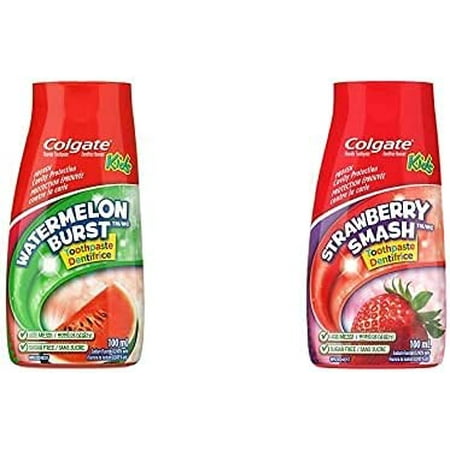 Colgate Liquid Gel 2-in-1 Kids Toothpaste and Mouthwash, Watermelon ...