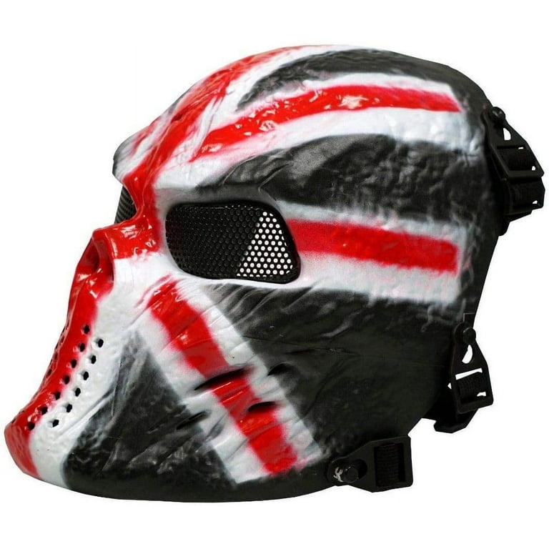 Motorcycle Face Mask Metal