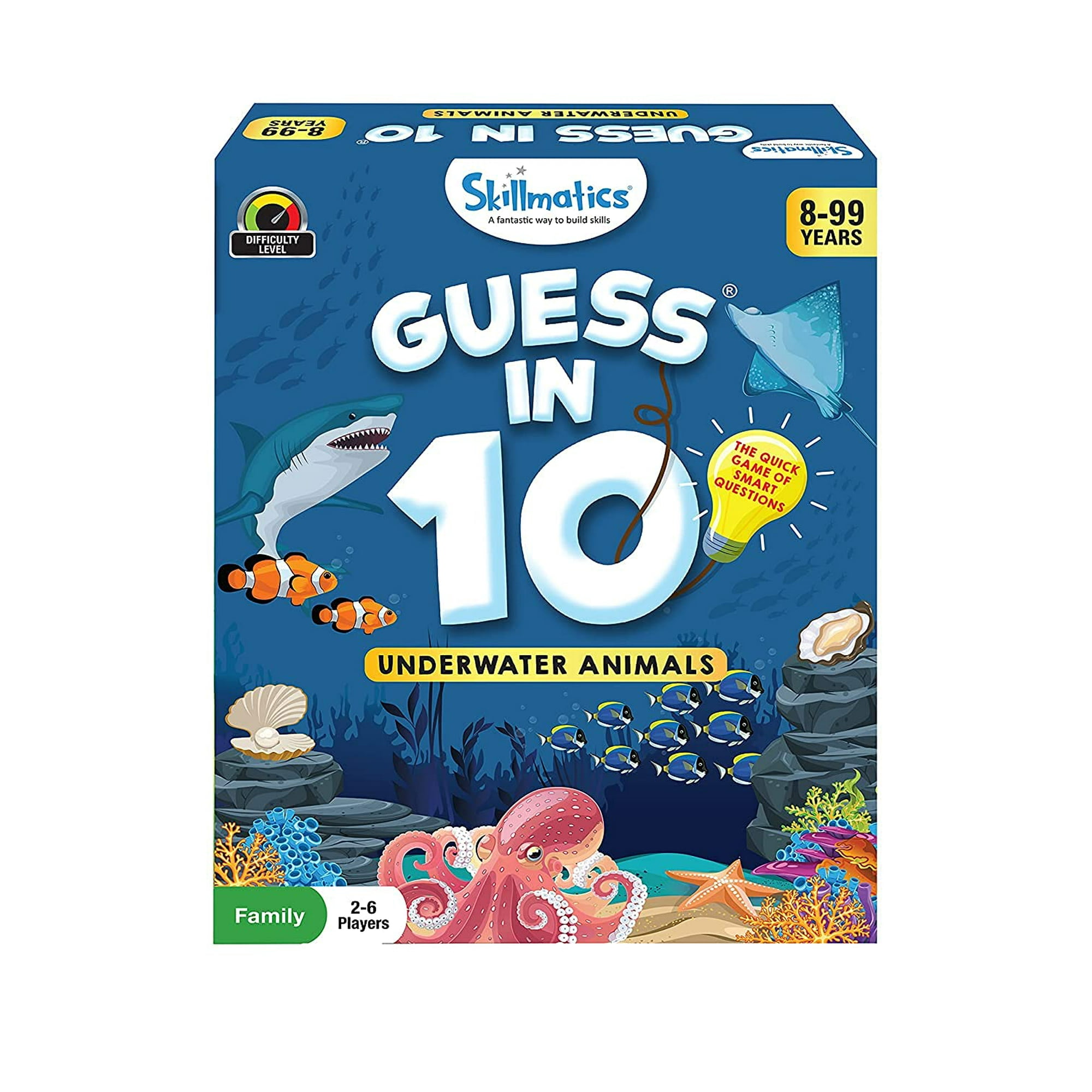 Click here for Skillmatics Card Game: Guess In 10 Underwater Anim... prices