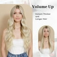 Invisible Wire Hair Extensions with Transparent Headband Adjustable ...