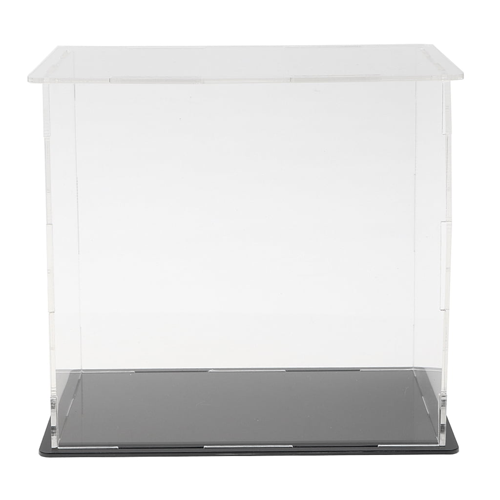 Transparent Acrylic Display Case Showcase Storage Box for Doll or ...