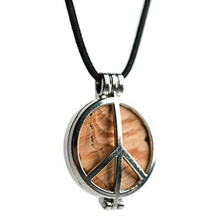 Original 1969 Woodstock Piece of Stage Encased Inside a Peace Pendant ...