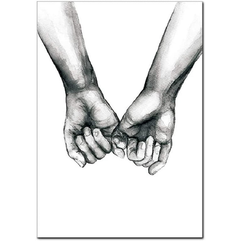 Holding Hands Love Sketch