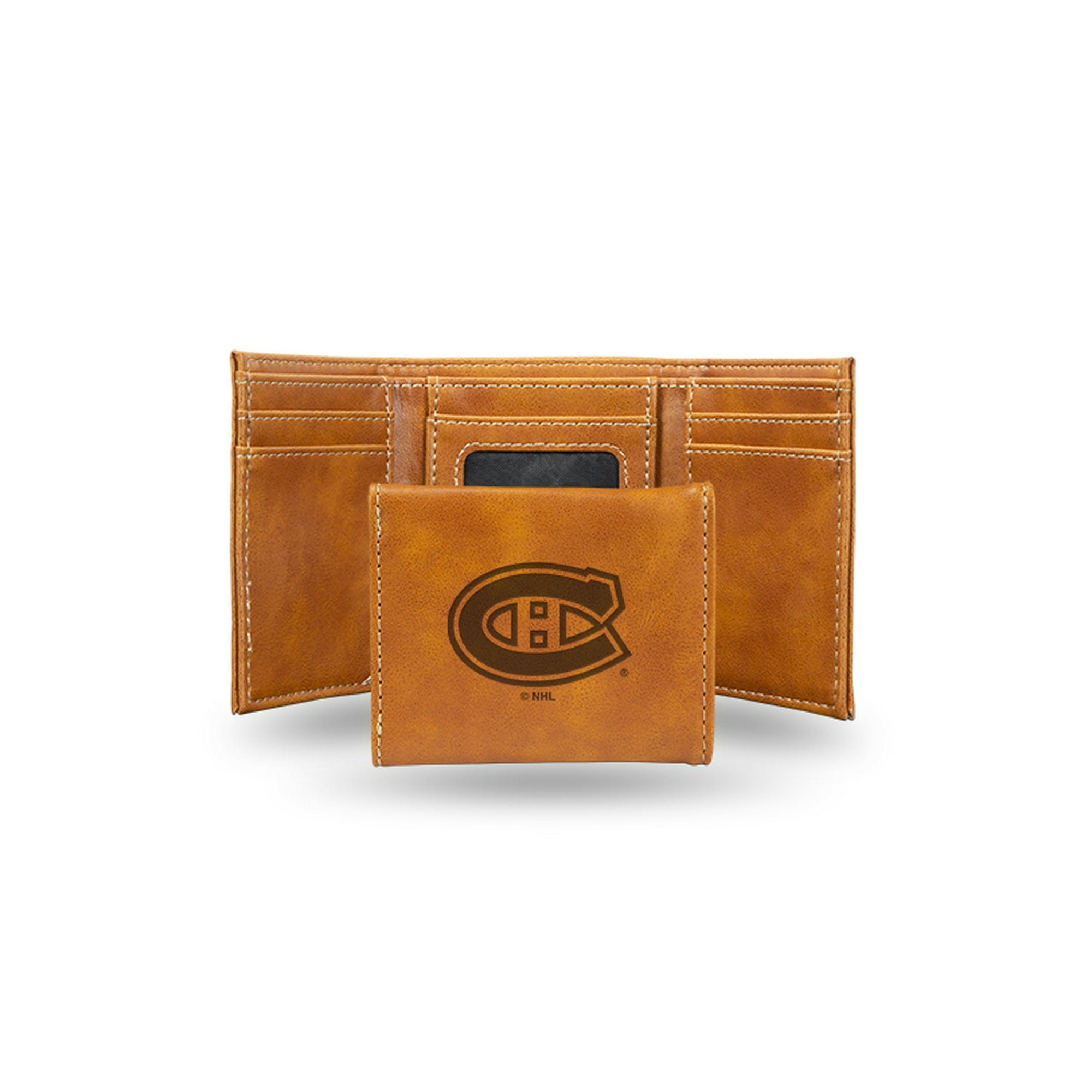 Click here for Rico Montreal Canadiens Laser Engraved Brown Trifo... prices