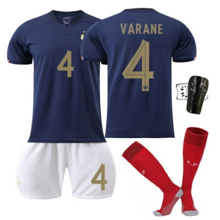 Boys and Girls New Football Jersey Set POGBA 6# GIROUD 9# MBAPPE 10 ...