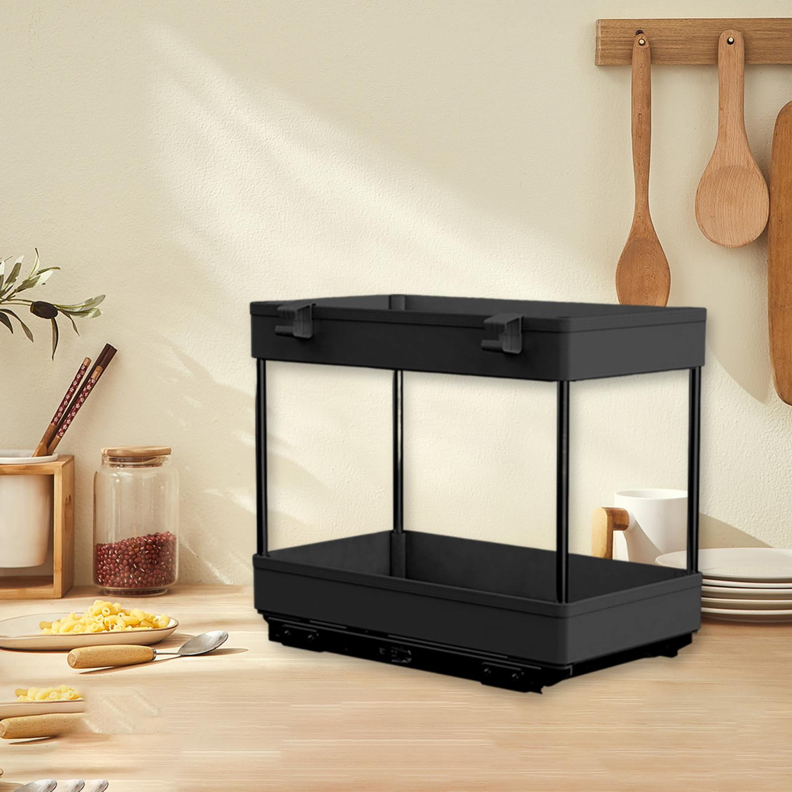 Multifunctional Slide Out Jewelry Storage Box Makeup Container under ...