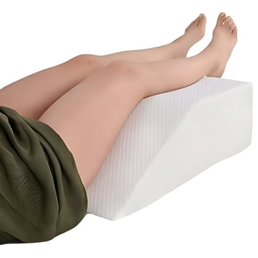Easy Comforts Elevated Leg Lift Wedge Pillow with Foot Support ...