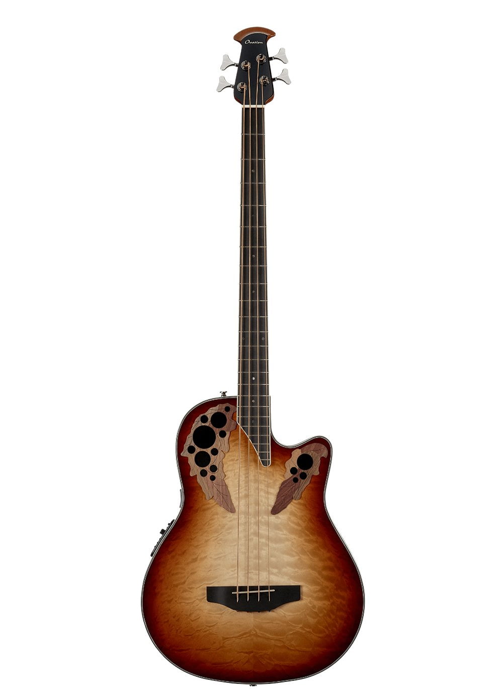 Ovation Celebrity Mid-Depth 4 String Bass Guitar - Cognac Burst ...