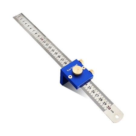 Amdohai 300mm/12 Inch Metric Imperial Double Scale Line Drawing Ruler ...