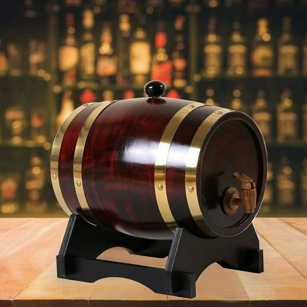 1.5L Whiskey Barrel Dispenser Aging Barrels Home Whiskey Barrel ...